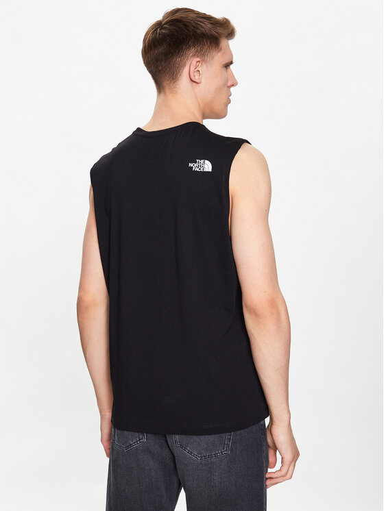 The North Face Tank top Easy NF0A5IGY Negru Regular Fit | Modivo.ro