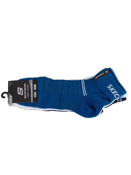 Skechers Skarpety długie Skechers 3PPK Mesh Ventilation Socks Biały ...