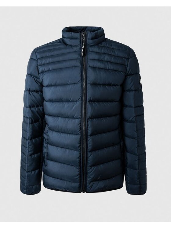 Pepe Jeans Kurtka puchowa PM402593 594 Granatowy Regular Fit | Modivo.pl