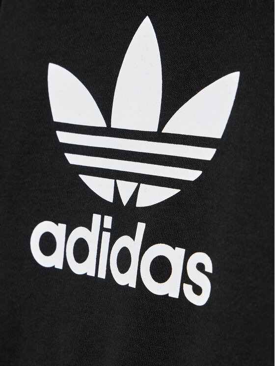adidas Dres Crew Sweatshirt ED7679 Czarny Regular Fit | Modivo.pl