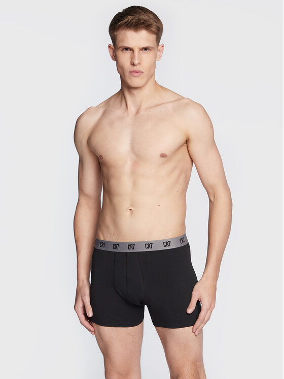 Cristiano Ronaldo CR7 Set 3 perechi de boxeri Basic 8100-49-2742 Colorat | Modivo.ro
