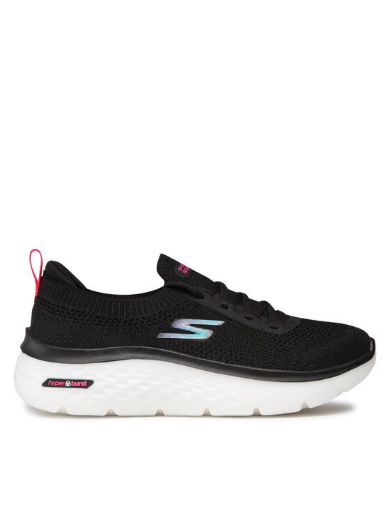 Skechers Sneakersy Go Walk Hyper Burst 124585/BKMT Czarny | Modivo.pl