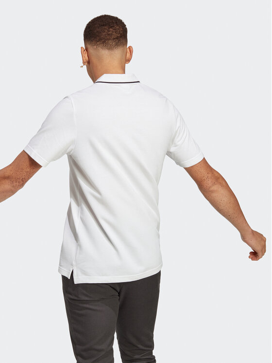 adidas Polo Essentials Piqué Small Logo Polo Shirt IC9315 Λευκό Regular ...