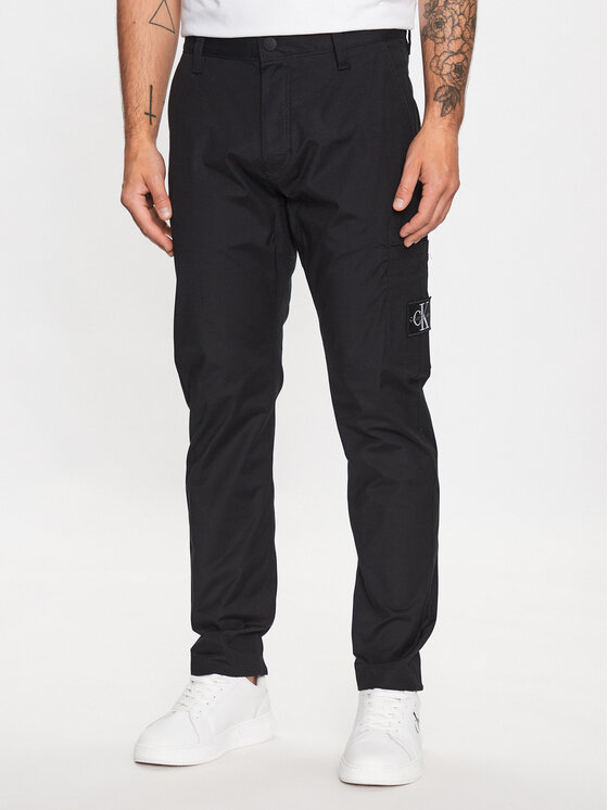 Calvin Klein Jeans Jogginghose J30j323508 Schwarz Regular Fit Modivo At