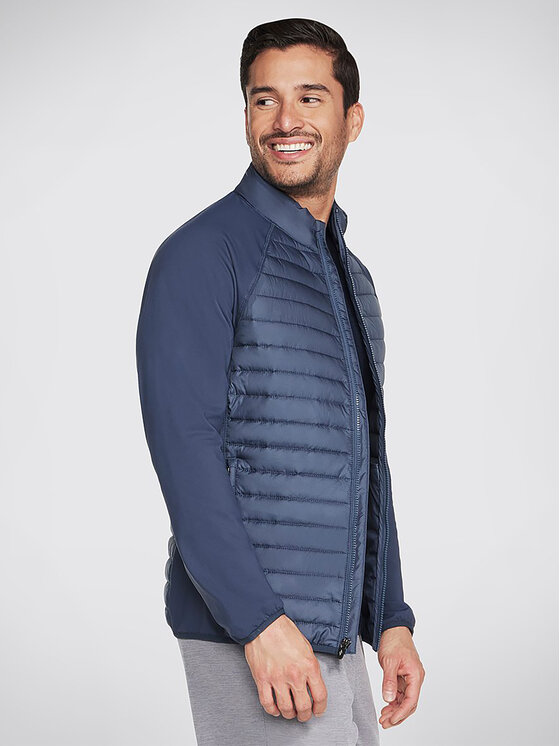 Skechers Geacă Goshield Hybrid Jacket JA23 Bleumarin Regular Fit | Modivo.ro