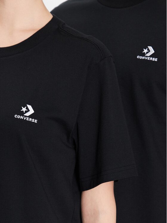 Converse T-Shirt Unisex Go-To Embroidered Star Chevron 10023876-A02 ...