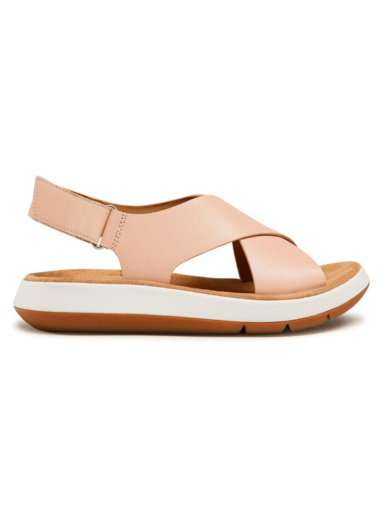 Clarks Sandały Jemsa Cross 261584264 Różowy | Modivo.pl