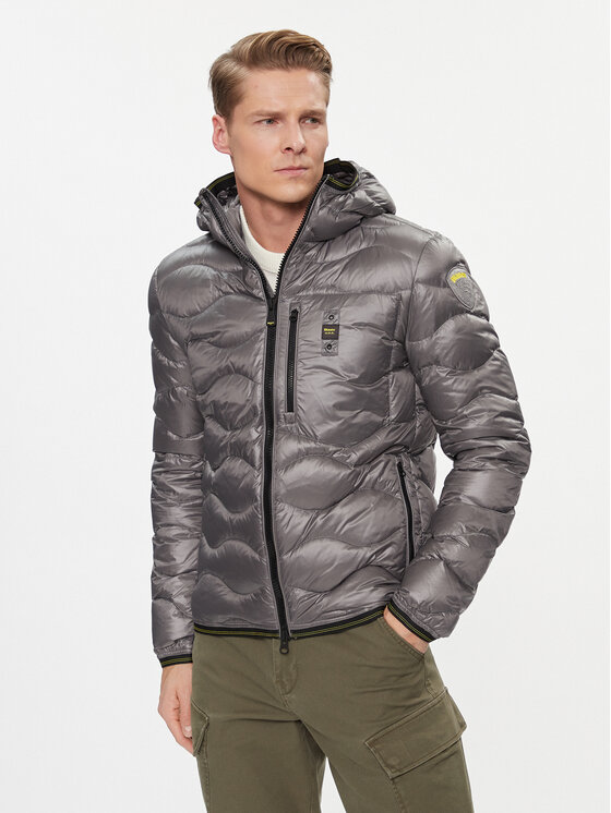 Blauer Giubbotto piumino 23WBLUC03005 Grigio Regular Fit | Modivo.it