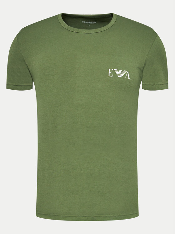 Emporio Armani Underwear Set 2 tricouri 111670 4F715 20285 Colorat Slim ...