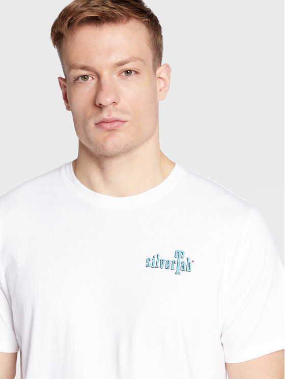 Levi's® T-shirt Silver Tab 16143-0615 Bijela Relaxed Fit | Modivo.hr