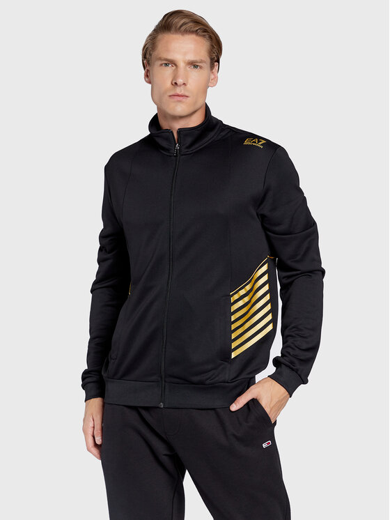 EA7 Emporio Armani Sweatshirt 6LPM11 PJ16Z 0208 Schwarz Regular Fit | Modivo.de