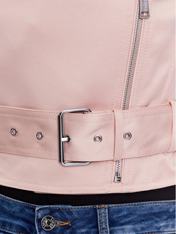 Guess Damen Jacke W3YL13 WFJ02 Rosa Slim Fit | Modivo.de