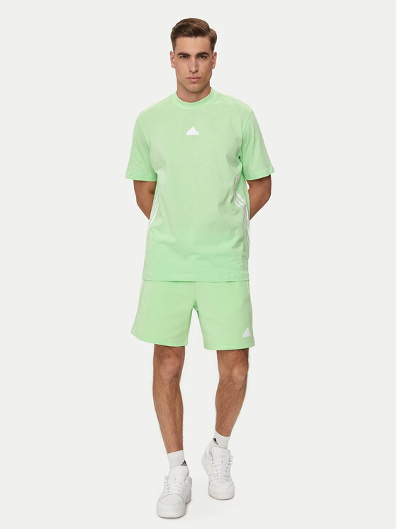 adidas Sportiniai šortai Future Icons 3-Stripes IR9200 Žalia Regular ...