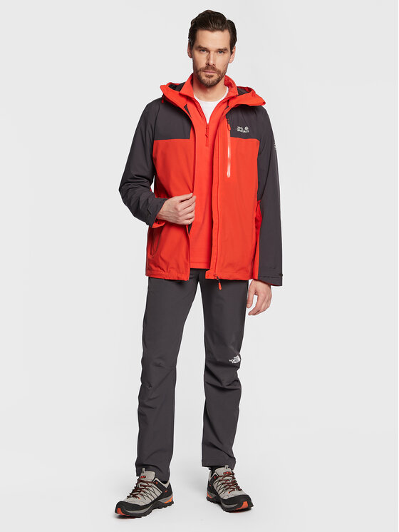 Jack Wolfskin Pārejas jaka Go Hike 1114051 Sarkans Regular Fit | Modivo.lv