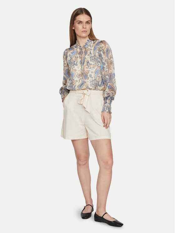 Vila Bluse Alina 14099164 Grau Regular Fit | Modivo.de