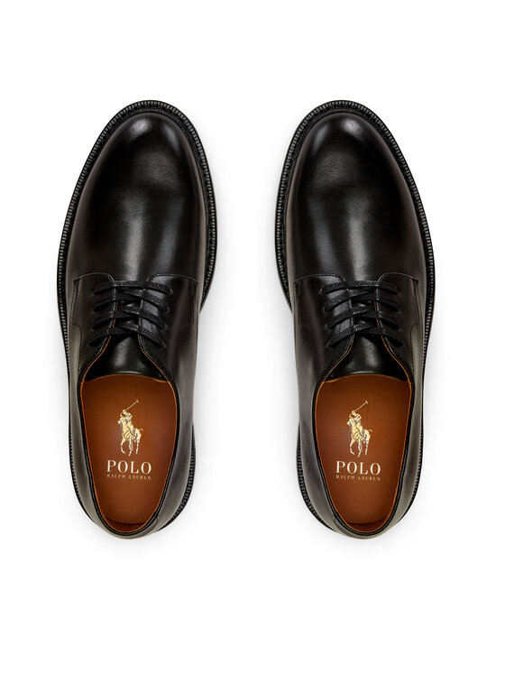 Polo Ralph Lauren Półbuty Asher Derby Ds Dby 803945279002 Czarny ...