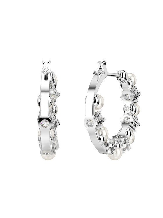 Swarovski Naušnice Matrix 5709256 Stříbrná | Modivo.cz