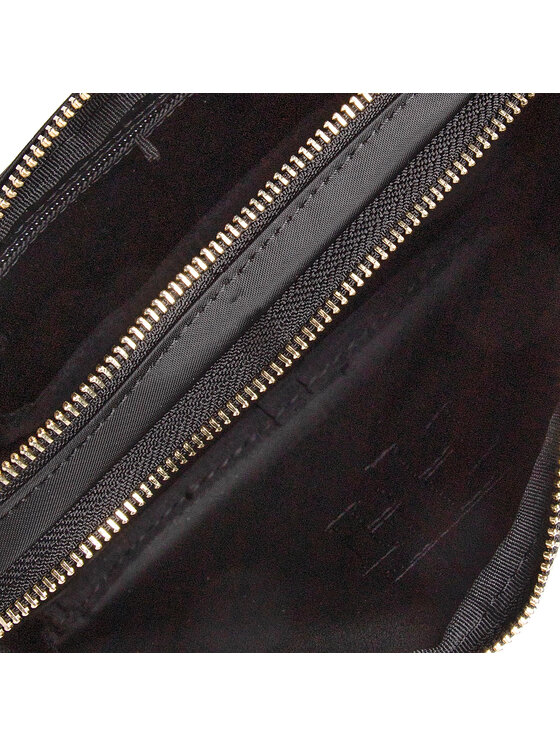 Tommy Hilfiger Handtasche Poppy Crossover Applique AW0AW13182 Schwarz ...