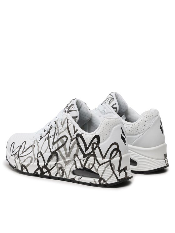 Skechers Sneakersy Spread The Love 155507/WBGY Biały | Modivo.pl