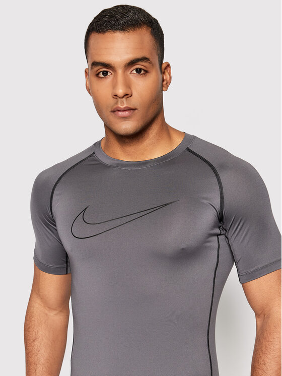 Nike Koszulka techniczna Pro Dri-Fit DD1992 Szary Tight Fit | Modivo.pl