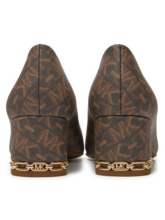 MICHAEL Michael Kors Czółenka June Flex Mid Pump 40T4JUMP1B Brązowy ...