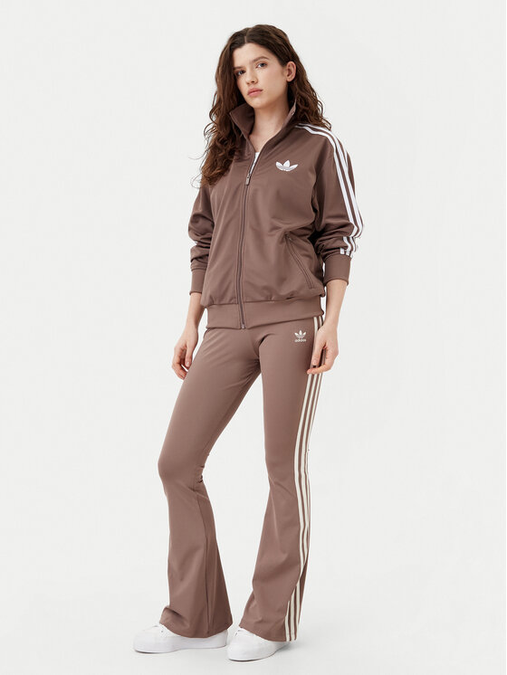 adidas Bluză adicolor Classic Firebird JC8253 Bej Loose Fit | Modivo.ro