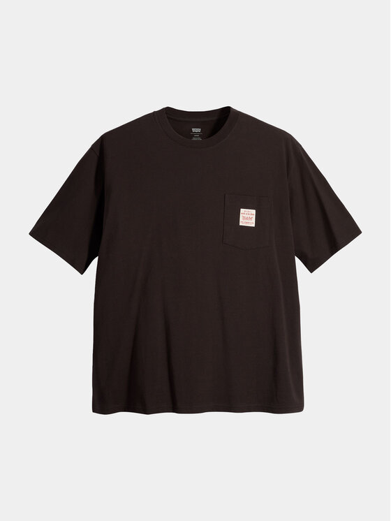 Levi's® T-Shirt Workwear A5850-0004 Czarny Loose Fit | Modivo.pl