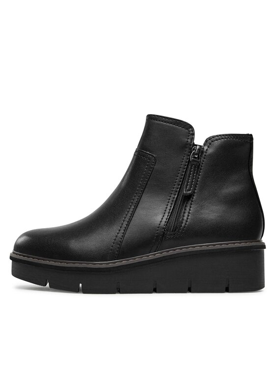Clarks Μποτάκια Airabell Zip Airabell Zip Μαύρο | Modivo.gr