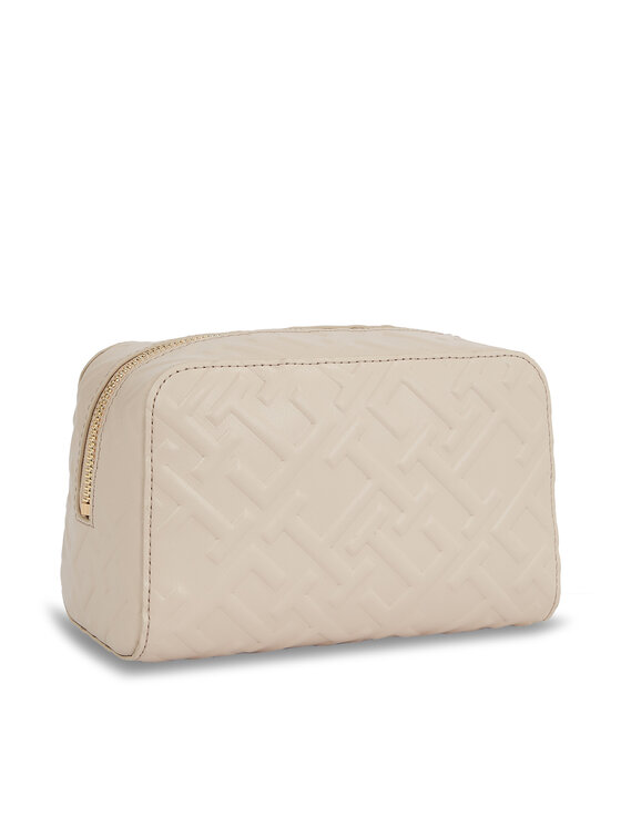 Tommy Hilfiger Несесер Iconic Tommy Washbag Mono AW0AW15269 Бежов | Modivo.bg