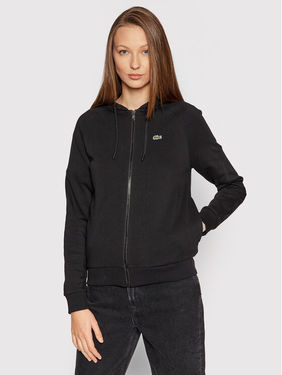 Lacoste Felpa SF7090 Nero Regular Fit | Modivo.it