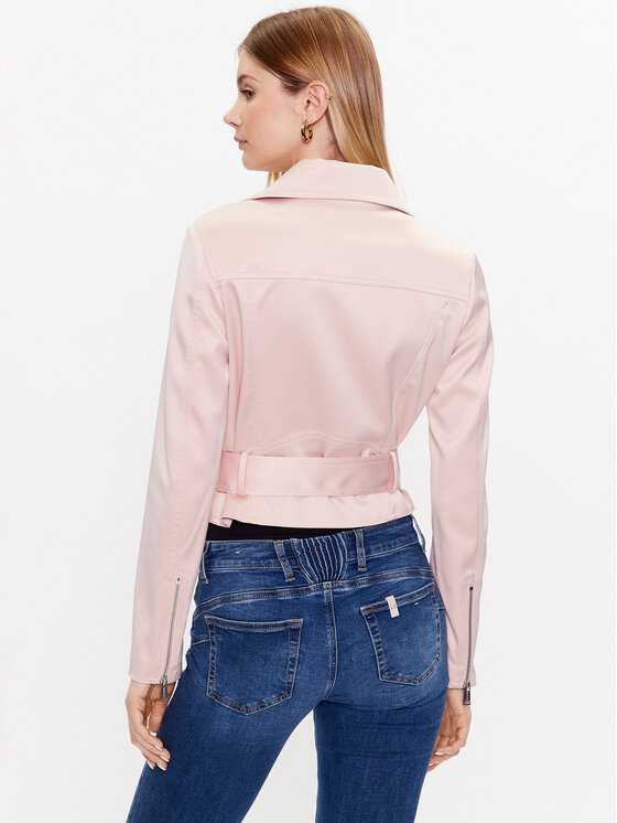 Guess Damen Jacke W3YL13 WFJ02 Rosa Slim Fit | Modivo.de