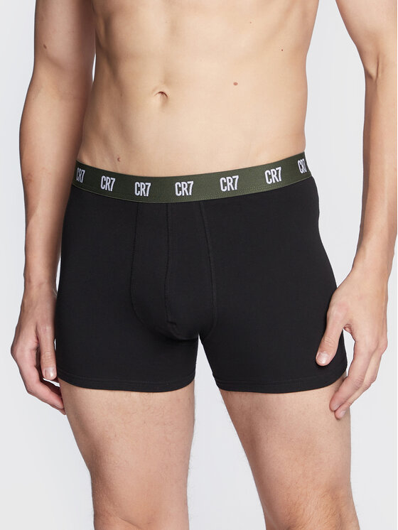 Cristiano Ronaldo CR7 Lot de 3 boxers Basic 8100-49-2740 Multicolore ...