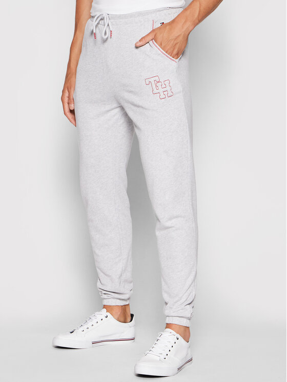 Tommy Hilfiger Долнище анцуг Track Um0um02152 Сив Regular Fit Modivo Bg
