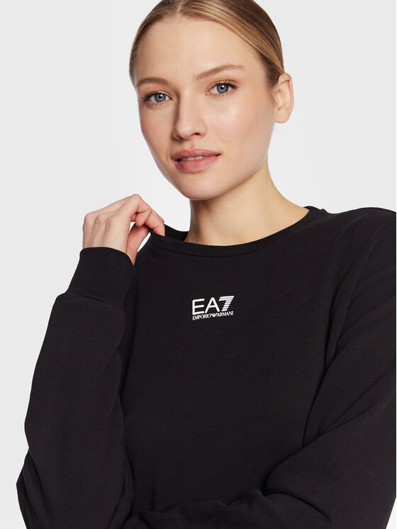 EA7 Emporio Armani Sweatshirt 3RTM08 TJPWZ 1200 Schwarz Regular Fit | Modivo.de