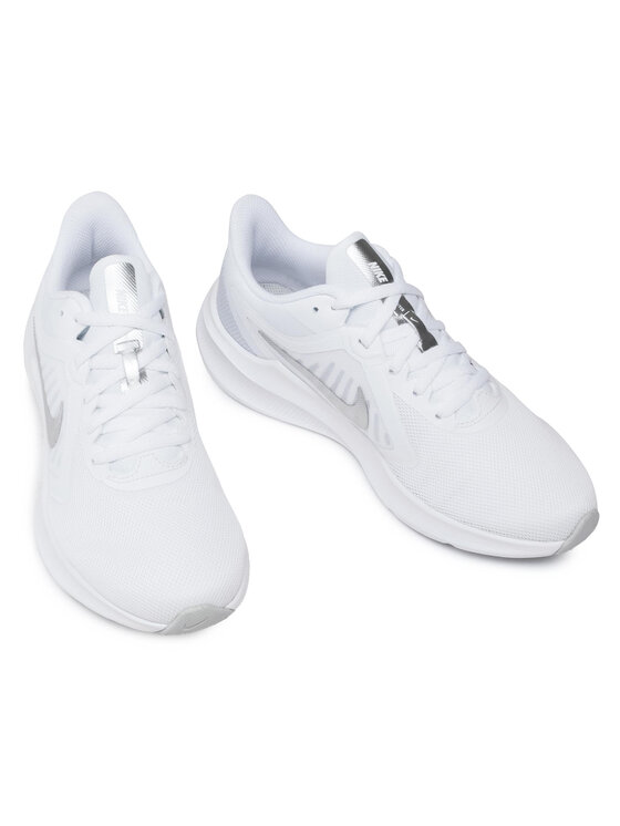 Nike Skriešanas apavi Downshifter 10 CI9984 100 Balts | Modivo.lv