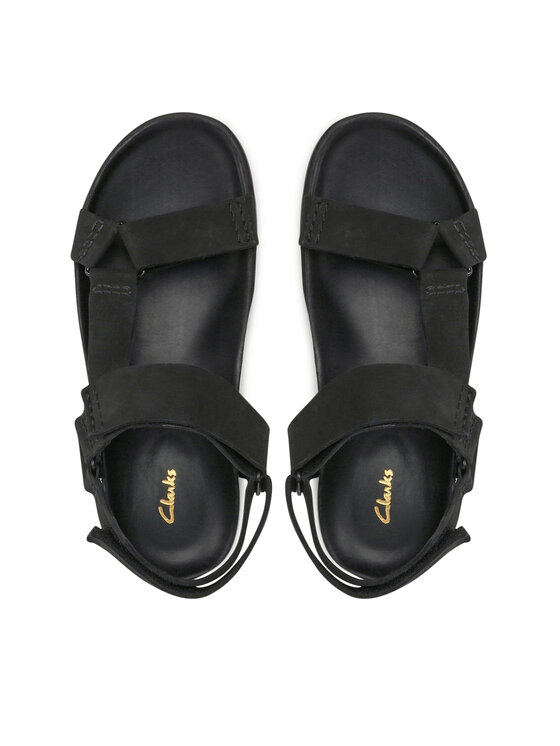 Clarks Sandały Sunder Range 261583197 Czarny | Modivo.pl