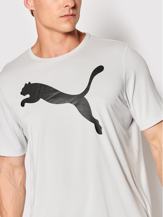 Puma T-Shirt Active Big Logo 586724 Grau Regular Fit | Modivo.de