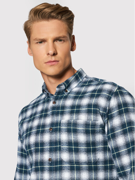 Jack&Jones Košulja Ian 12191175 Tamnoplava Regular Fit | Modivo.hr