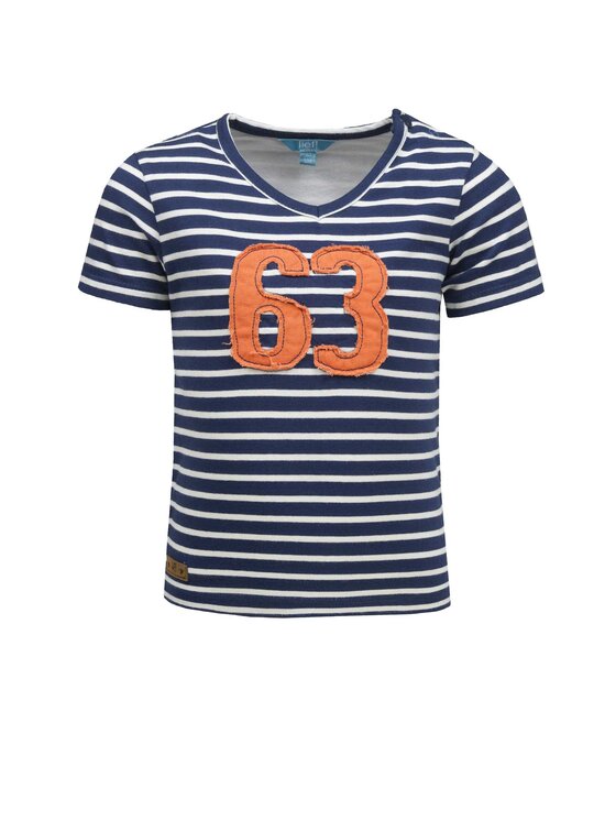 Lief T-Shirt 1910461-0001 Granatowy Basic Fit | Modivo.pl