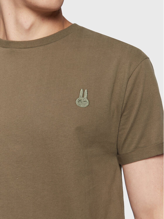 OCAY T-shirt 22-311012 Vert Regular Fit | Modivo.fr