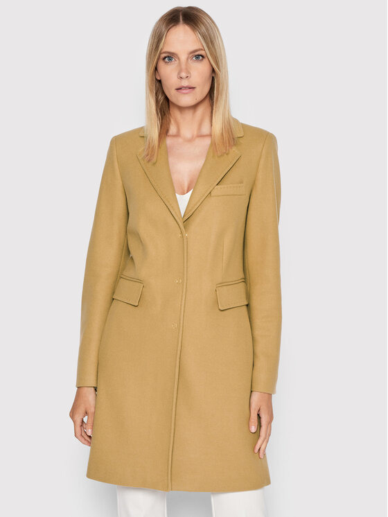 Liu Jo Demisezoninis paltas WF2201 T4612 Ruda Regular Fit | Modivo.lt