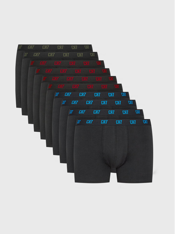 Cristiano Ronaldo CR7 Trumpikių rinkinys (10 vnt.) 8120-49-2571 Juoda ...