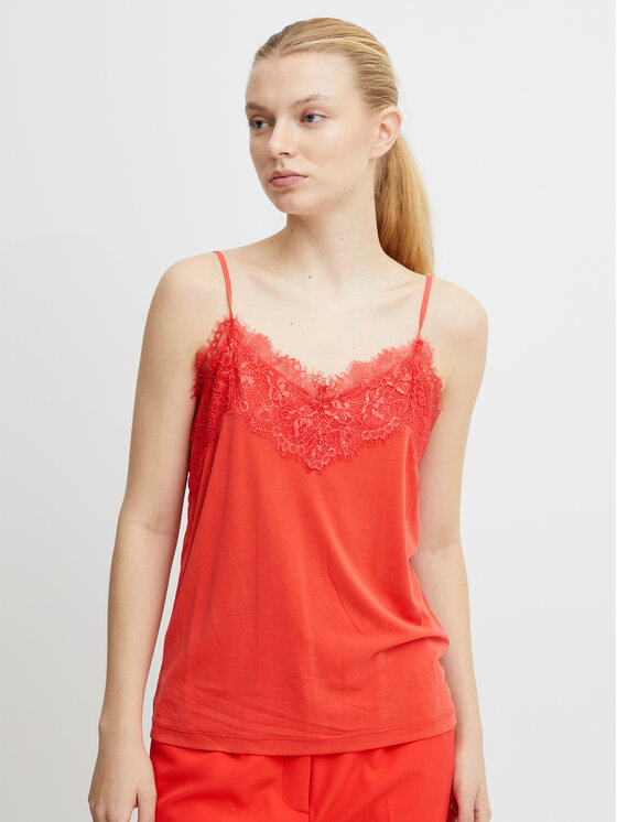 ICHI Top 20106355 Rot Regular Fit | Modivo.de