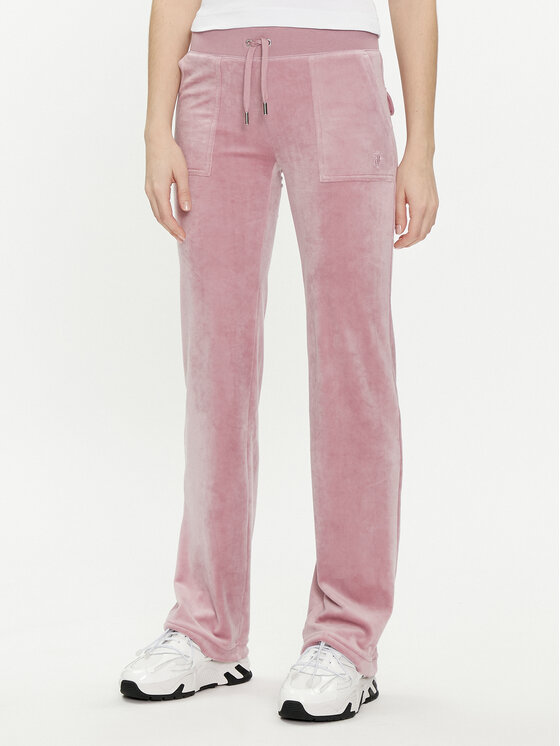 Juicy Couture Spodnji del trenirke Del Ray JCAP180 Roza Regular Fit ...