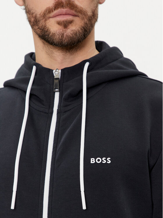 Boss Dres 50506320 Granatowy Regular Fit | Modivo.pl