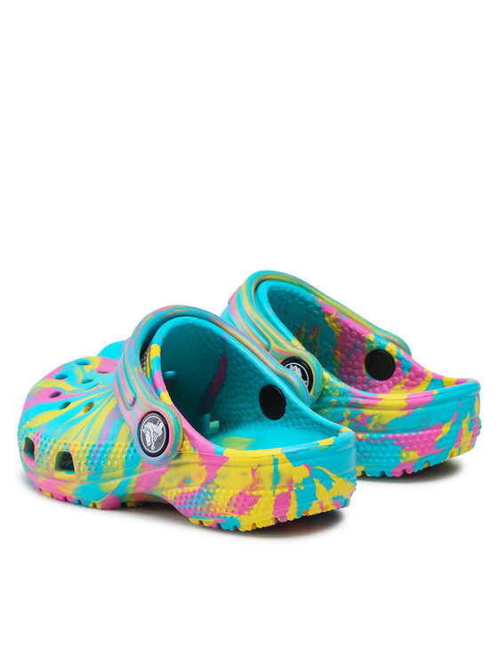 Crocs Iešļūcenes Classic Marbled Clog T 206838 Zils | Modivo.lv