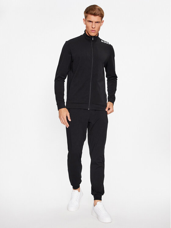 Boss Jogginganzug Long Set Stmt 50502755 Schwarz Regular Fit | Modivo.de