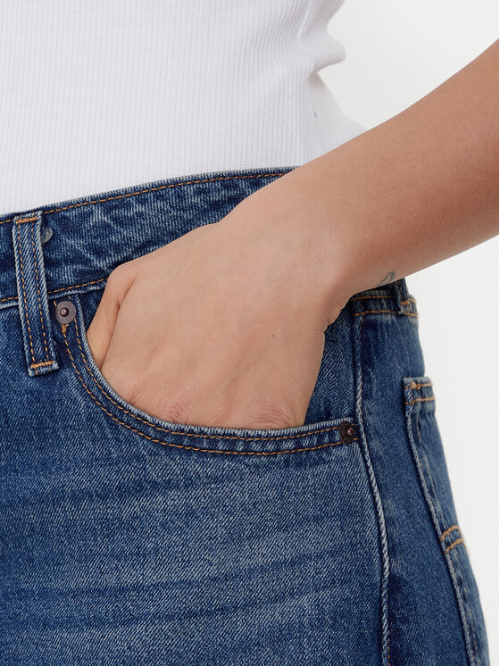 Levi's® Blugi Dad Barrel 0039A-0001 Albastru Baggy Fit | Modivo.ro