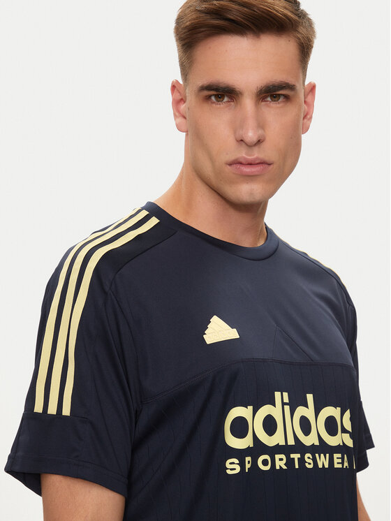 adidas T-Shirt Tiro IW5960 Granatowy Regular Fit | Modivo.pl