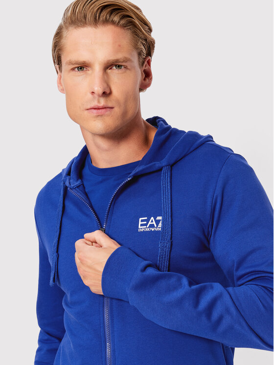 EA7 Emporio Armani Sweatshirt 8NPM03 PJ05Z 1597 Blau Regular Fit | Modivo.de